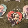 Honkai Star Rail HSR Heart Shaped Buttons Tinplate Badge Pin (blade/dan ...
