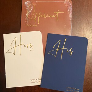 Officiant Gift Wedding Officiant Book Wedding Officiant - Etsy