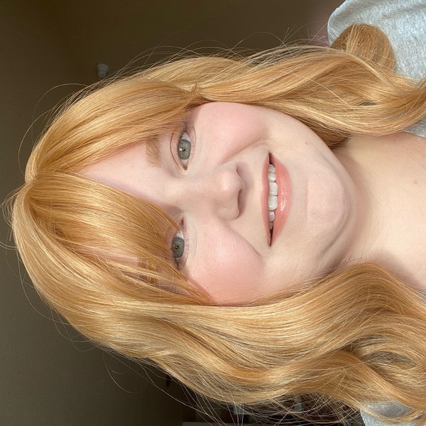Strawberry Blonde Wig Beth Dutton Wig Honey Blonde Wig Wavy Wig With ...