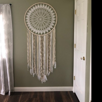 Macrame Mural Large Macrame Wall Hanging Indian Wall Art - Etsy