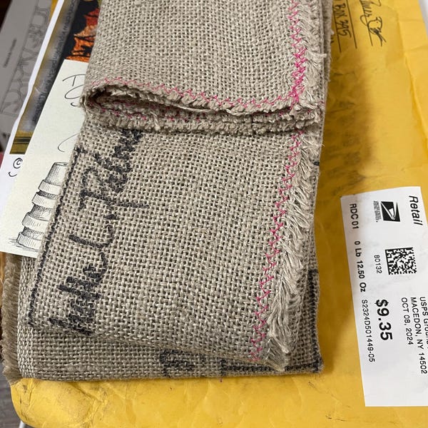 PATTERN RUG HOOKING Pattern is Hand Drawn on 100% Prim Linen Michelle ...