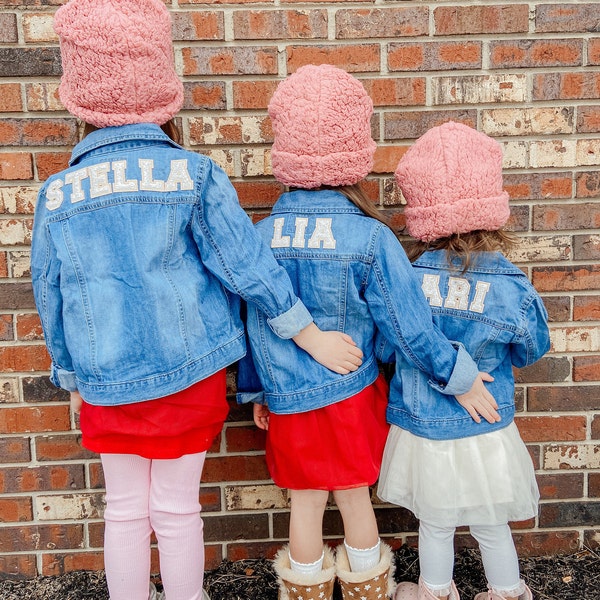 Blush and Gold Chenille Varsity Letter Patch ONLY - Adhesive Backing ...