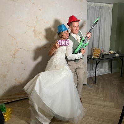 3D Slanted Wedding Open Arch Door Backdrop Stand Print Fabric Arch ...