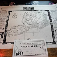 Hand Drawn Red Dead Redemption Map - Etsy UK