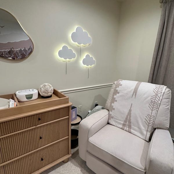 Kids Night Light, Bear Nursery Wall Lighting , Cute Bear Light , Bear ...