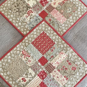 Broken Nine-patch Quilted Table Runner 52 X 13 - Etsy
