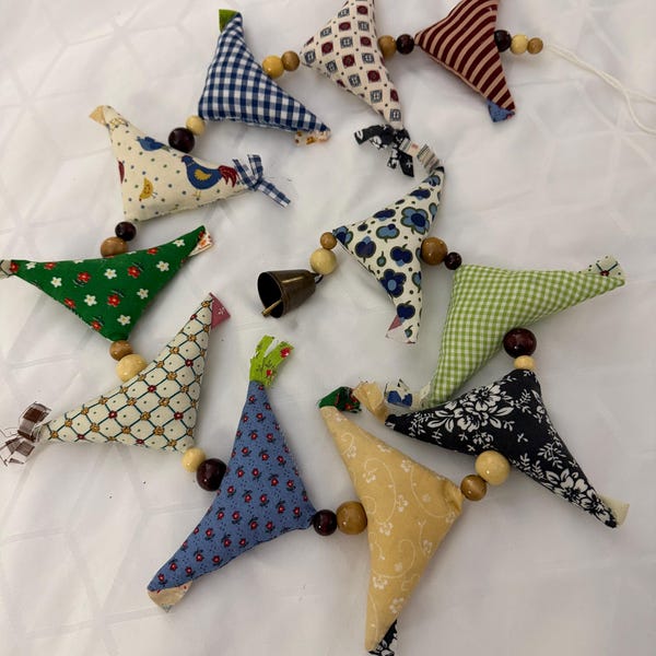 Prosperity Hens Sewing Pattern: Fabric Chickens Tutorial (PDF Download ...