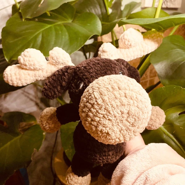 Manny Moose CROCHET PATTERN, Amigurumi Crochet Pattern, PDF, English ...