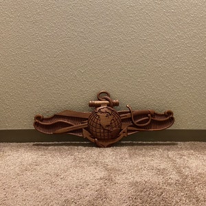 Naval Officer Crest mustang LDO/CWO - Etsy