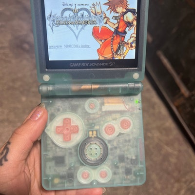 Custom GBASP IPS Modded Gameboy Advance SP Backlit Screen With New ...