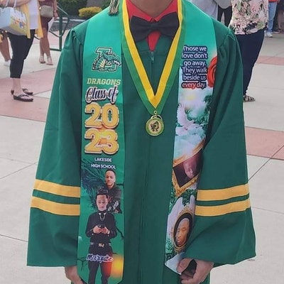 Graduation Stole 3D Printing Graduation Keepsake Graduation - Etsy