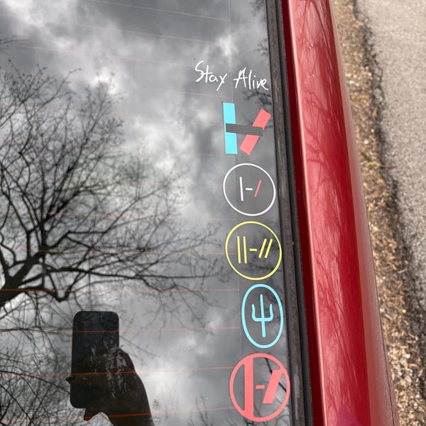 Twenty One Pilots W-eap-ø-n.jpg Decal (lore) - Etsy