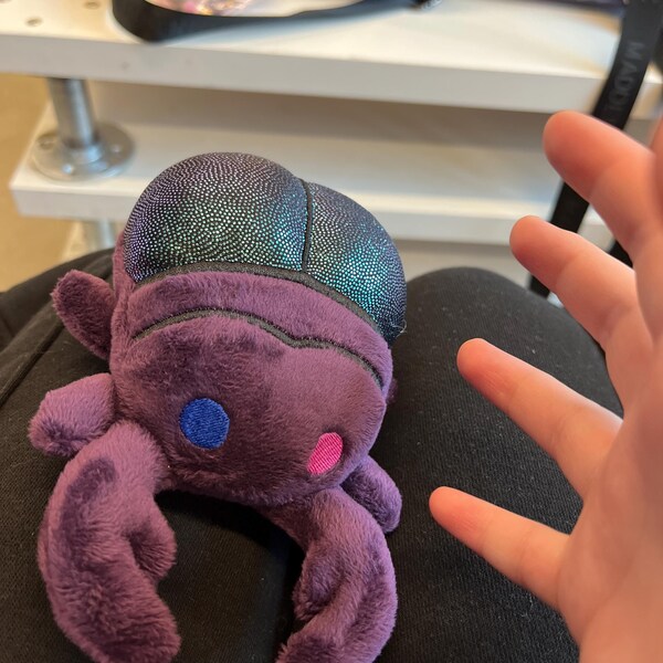 Shiny Shell Stag Beetle Bug Insect Coleoptera Minky Plush Adorable ...