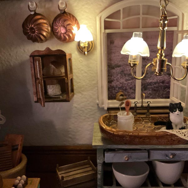 French Dollhouse, Miniature Chateau, Dollhouse, French Dollhouse ...