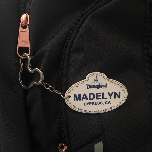 Customized Disney Inspired Name Badges, Keychains, Magnets - Custom ...