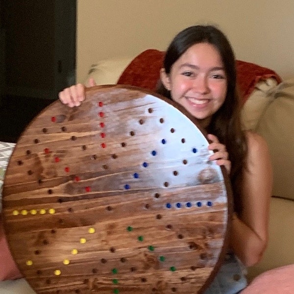 6 Player Extra Large Marble Wahoo, 1 Marble 6 Player Wahoo Board, Wahoo ...