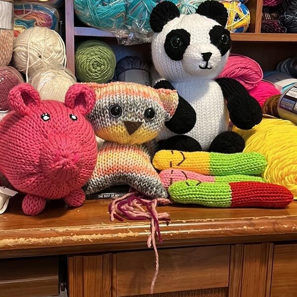 Patricia Pig Circular Knitting Machine Pattern - Circular Knitting ...