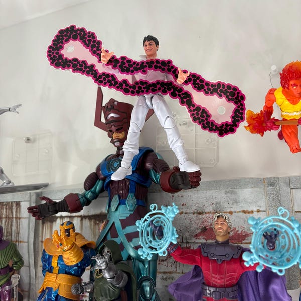 Action Figure Sonic Scream Power Effects 1/12 Scale - White and ...