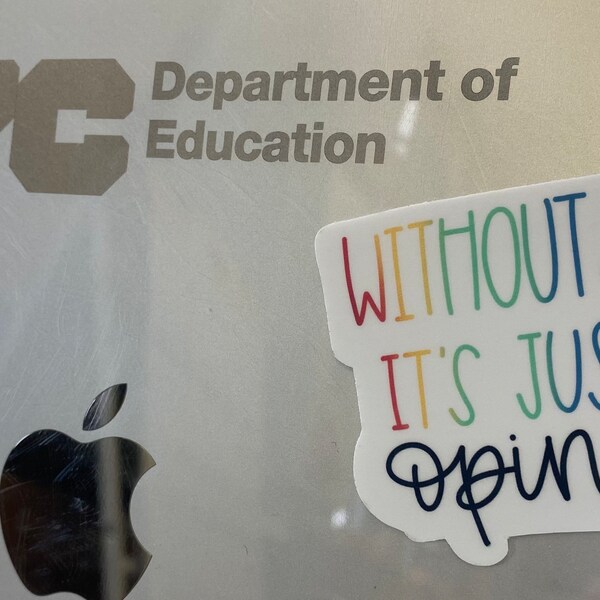 Data Sticker| Laptop Sticker | Teacher Sticker | Special Education ...