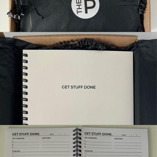 Hardback to Do List Notebook - Productivity - Planner - A5 Stationery ...