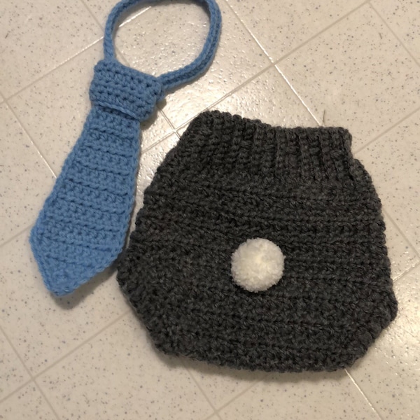 Crochet Pattern Baby Necktie/ Crochet Toddler Necktie/ Toddler Necktie ...