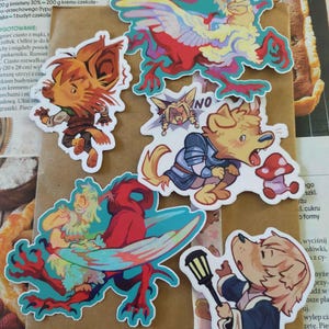 Chihauhau Chilchuck Stickers Dungeon Meshi - Etsy
