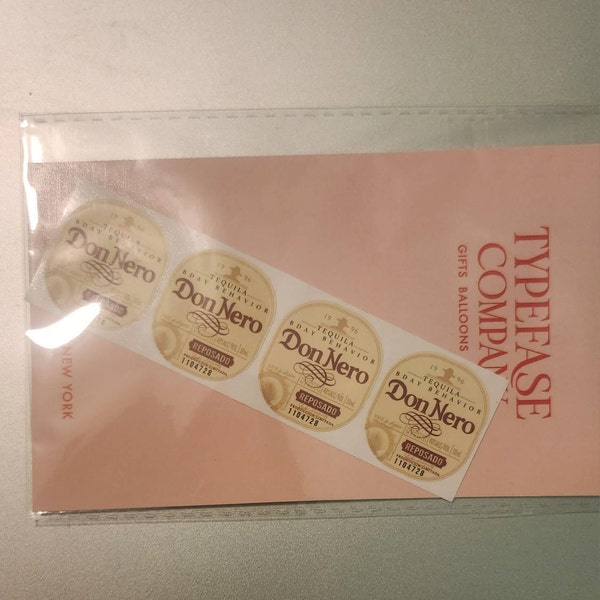 Mini Party Favors Don Julio Label Tequila Customized Label for 21st ...