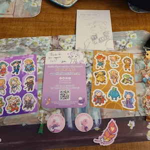 RPG VINYL Stickers 4x6 Sticker Sheet Waterproof - Etsy