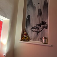 Screen Pine Noren Door Window Curtain With Velcro/grommet/sleeve ...