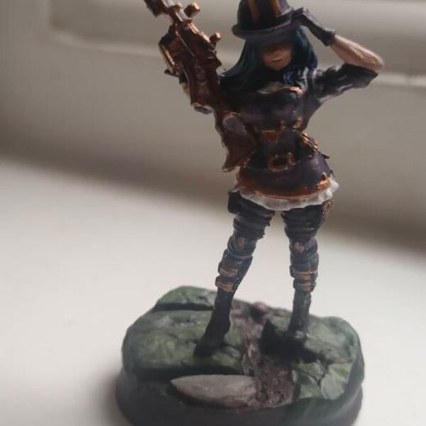 Caitlyn Miniature (32mm Base) - RNE Studio - Lol Tabletop Wargaming ...