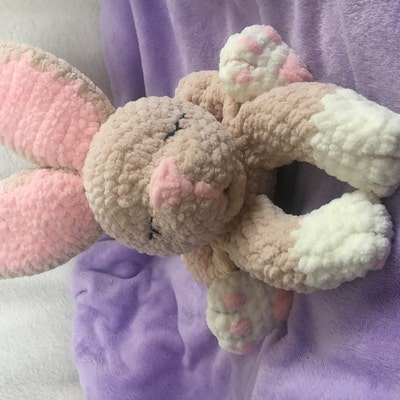 Crochet Comforter Bunny Pattern PDF, Comforter Toy Amigurumi, Amigurumi ...