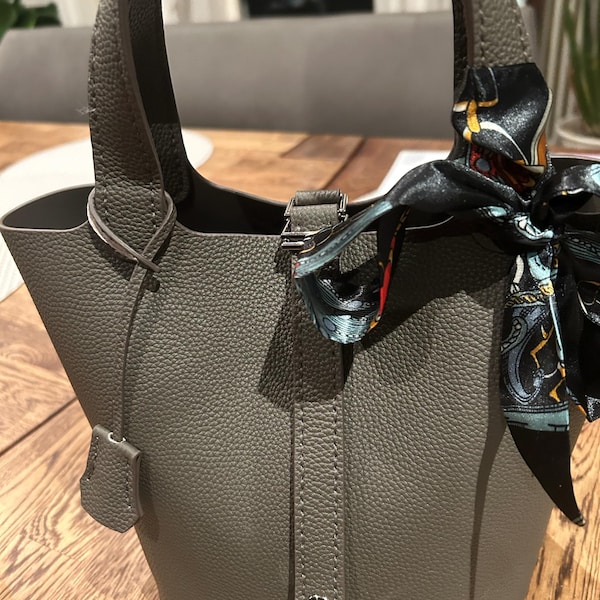 Women Shoulder Bag DIY Kit Genuine Leather Bag Materials Kit Hand Bag ...