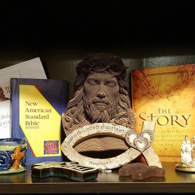 Jesus Bust DIY Cardboard Classical Sculpture, DIY Papercraft, 3D Paper ...