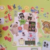 Kidcore Playroom Deco Sticker Sheet | Matte Vinyl Sticker | Cute ...