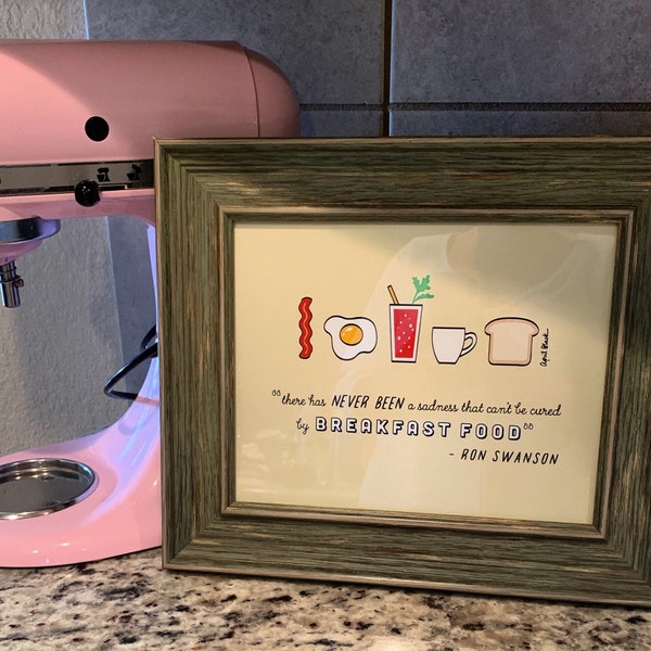 Ron Swanson Breakfast Food - Etsy