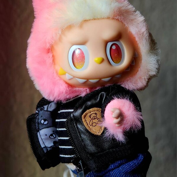 Labubu Clothes Beige Tan Overalls Jumpsuit Jumper Labubu Outfit Summer ...