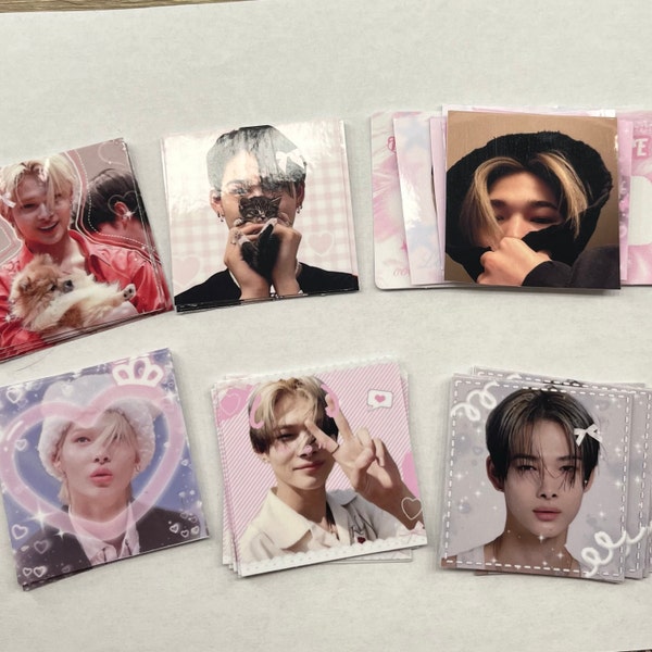 Aespa Sticker Kpop Stickers Waterproof Stickers Pink Kpop Stickers ...