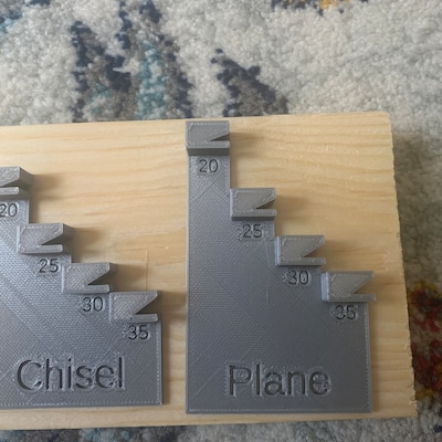 Bevel Guides for Use With Honing Guide for Sharpening Chisel and Plane ...