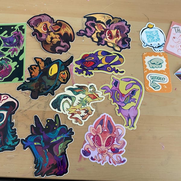 Falin Sticker Set Dungeon Meshi - Etsy