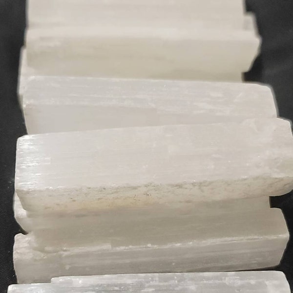 Selenite Sticks - Bulk Wholesale Lot - Selenite Crystal, Gypsum, White ...