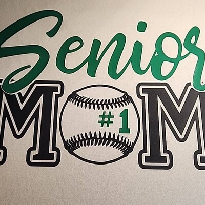 Baseball Senior Mom Svg Baseball Cut File Svg Eps Dxf Png Softball ...