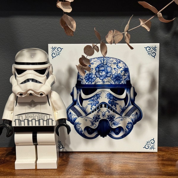 Delft Blue Ceramic Tile: Campbell's Tomato Soup | Modern Dutch Design ...