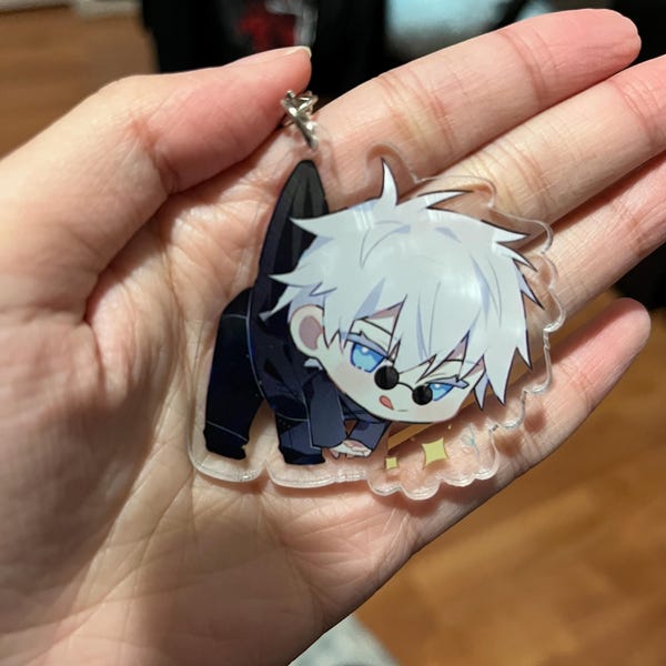 Jujutsu Kaisen Keychain, Jujutsu Kaisen Acrylic Keychain, Anime ...