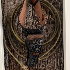 Real Used Cowboy Lariat-lasso Rope-western Decor-farmhouse - Etsy