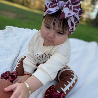 Sweet as A Peach Baby Bummies and Bow Set, Newborn Baby Girl Coming Home Outfit, Baby High ...