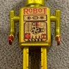 Mini 2 Vintage Retro Robots Figure - Etsy