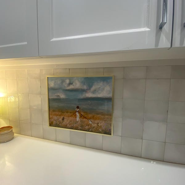 Mermaid Tile, Coastal Beach Home Decor, Backsplash Ceramic Ocean Tile ...