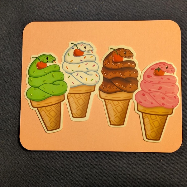 Waffle Moon Sticker | Food Sticker | Cute Sticker | Kawaii Sticker ...