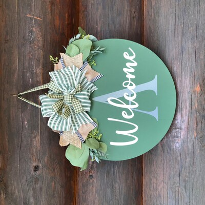 WELCOME SIGN Welcome Guests to Your Home With This Hand - Etsy