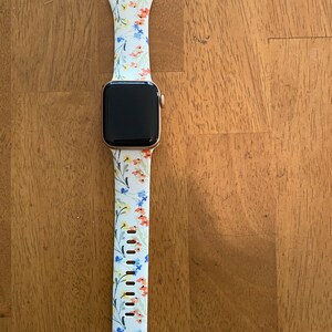 Fall Watch Band for Apple Fall Sunflowers Autumn Silicone - Etsy